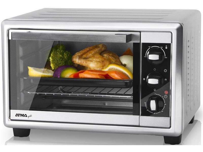 Horno Grill Atma 20lts Gris Hg 2010 1200w Timer Termostato - Cosmo ...