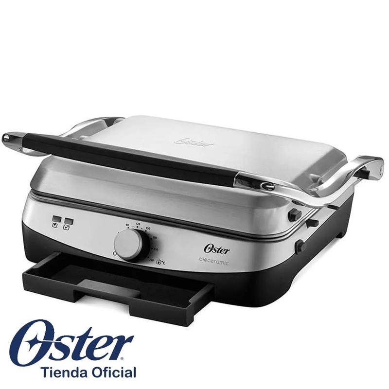 Parrilla / Panini Eléctrica 2 En 1 Antiadherente Oster 4881 - Cosmo Cocina-Parrilla / Panini ...